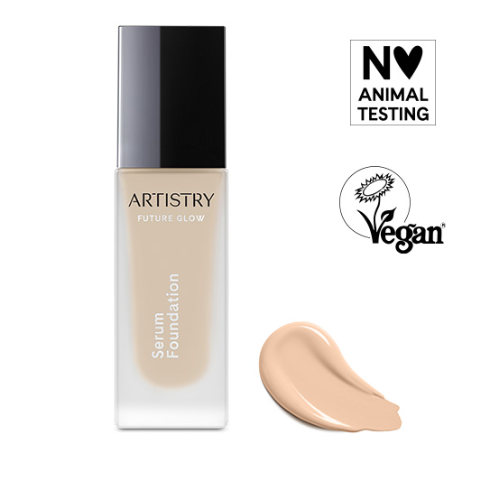 Base de maquillaje en suero Shell 101 - Amway Chile.