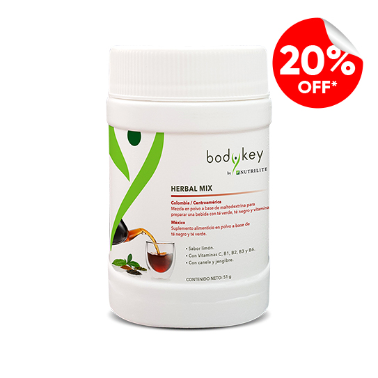 Té Bodykey Herbal Mix - Amway Chile.